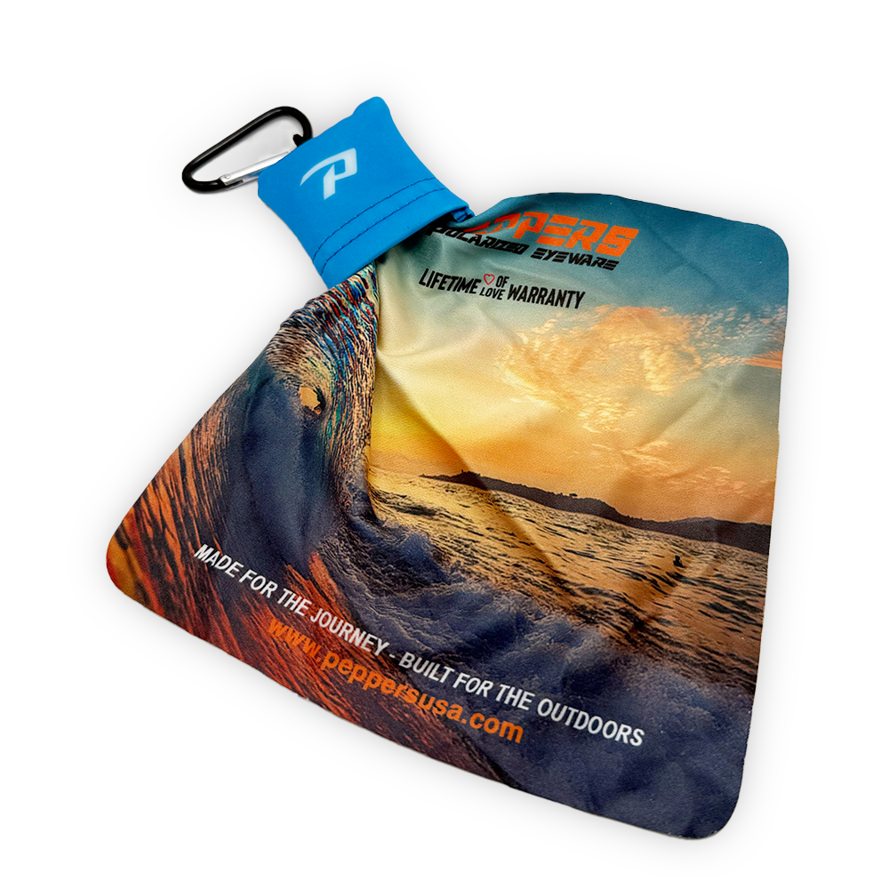 Cleaning Pod Cloth – Peppers Polarized Sunglasses